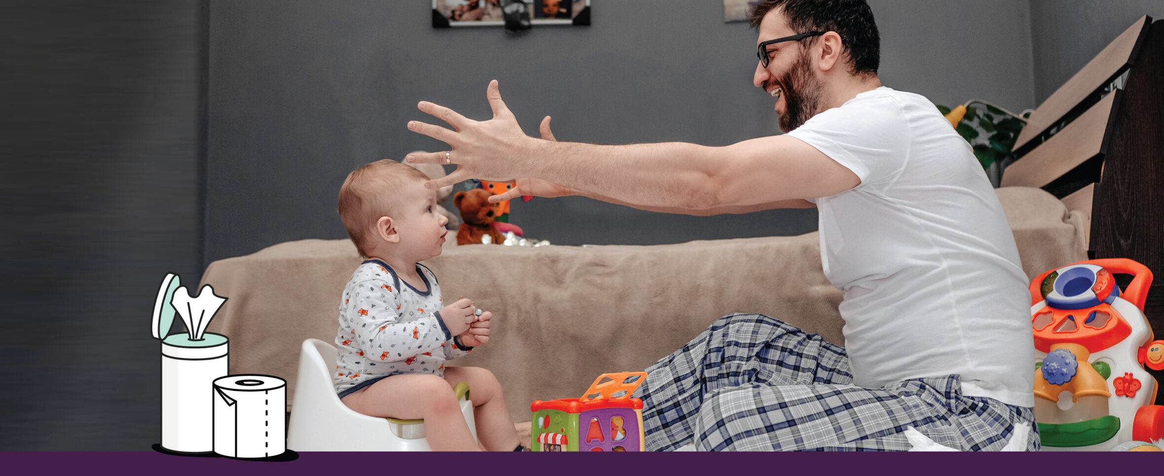 Goodbye diapers, hello underwear - Maple